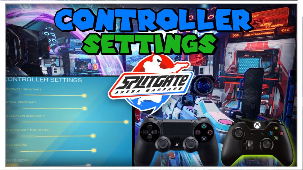 BEST CONTROLLER SETTINGS FOR SPLITGATE!!! - YouTube