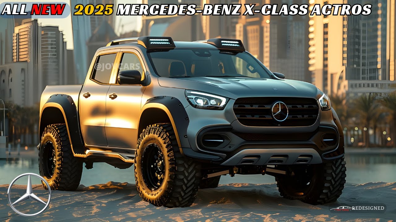 Revolutionizing Trucking - 2025 Mercedes-Benz X-Class Actros Luxury ...