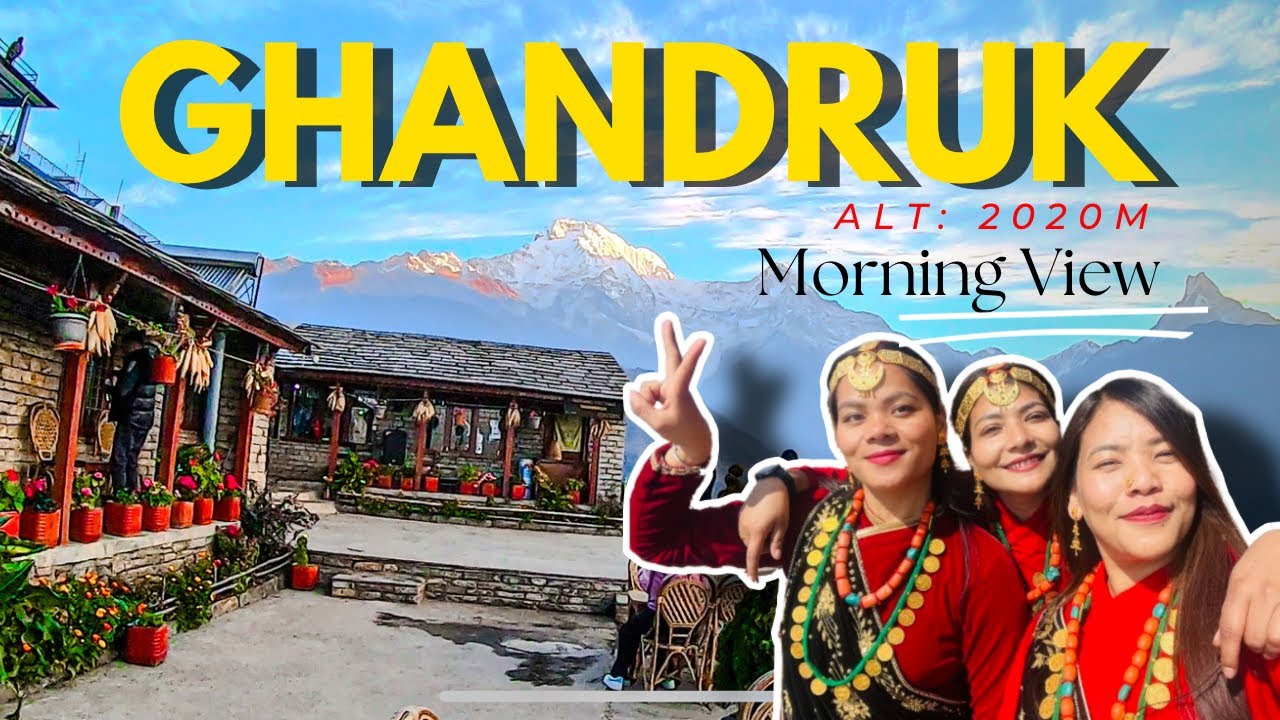 Day in Ghandruk || Gurung Cultural village ||How to Go Ghandruk|| - YouTube
