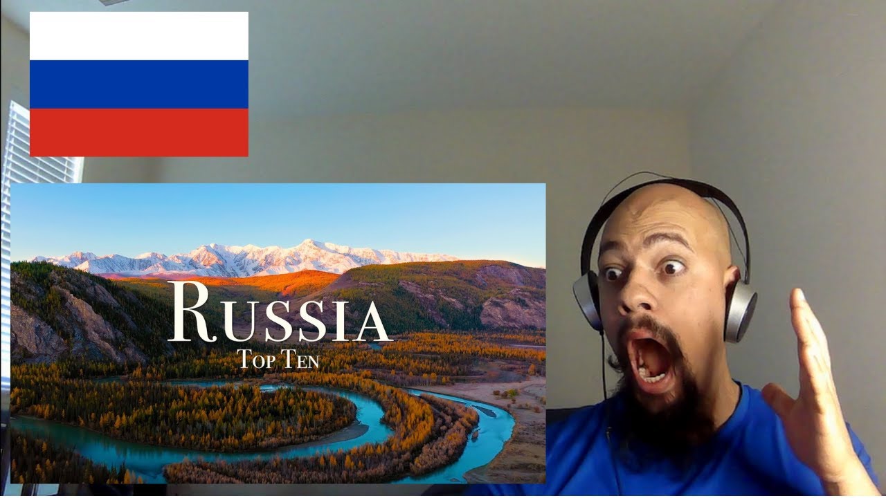 First Time Reaction | Top 10 Places To Visit In Russia | Russian Video ...