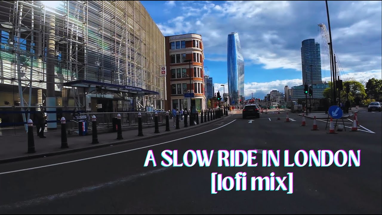 A slow city ride in London [lofi mix] - YouTube