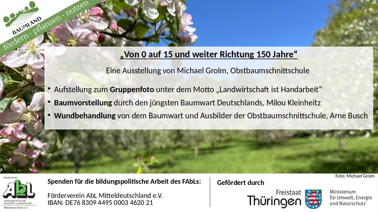 02 - Ausstellung "„Von 0 auf 15 und weiter Richtung 150 Jahre ...