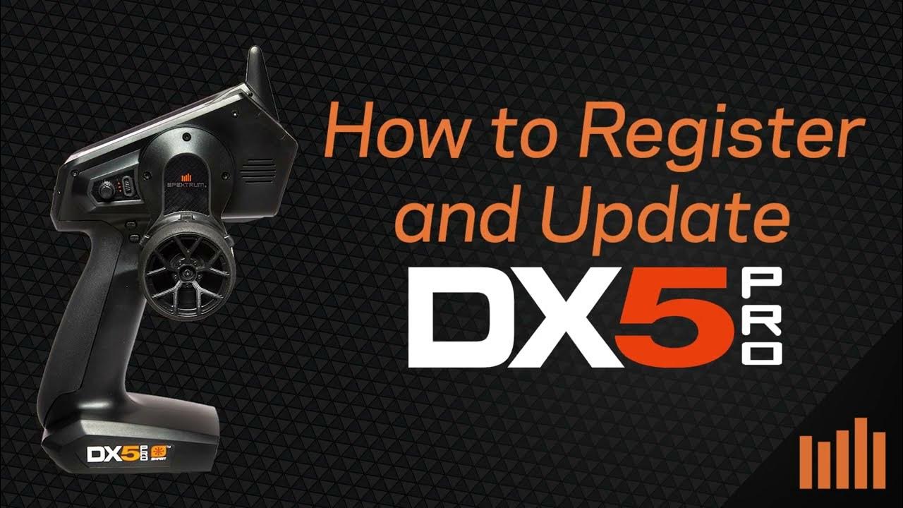 How to Register and Update Raceware on DX5 Pro and DX5R - YouTube