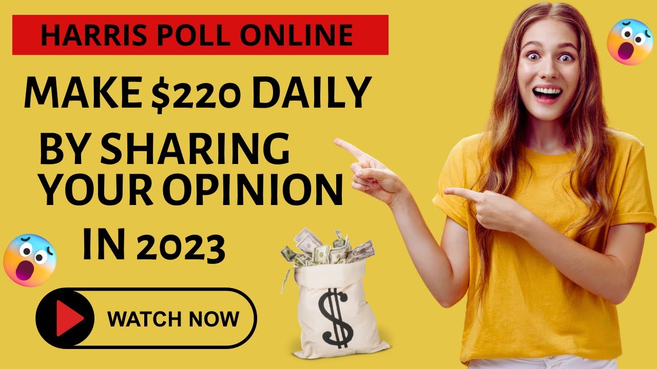 Harris Poll Online: The Best Place to Make Money by Sharing Your ...