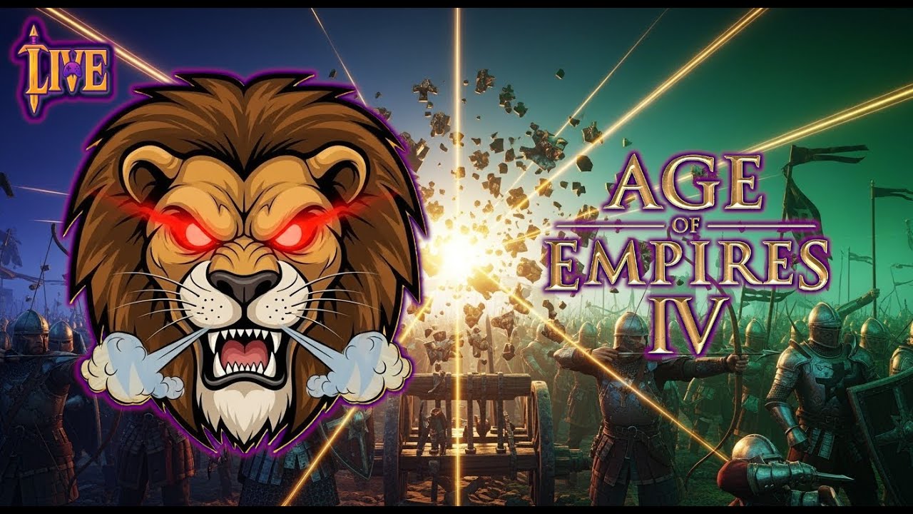 🔴Let's Rock n' Roll in the Raging Ranked Ladder! | AoE IV | Game Cast ...