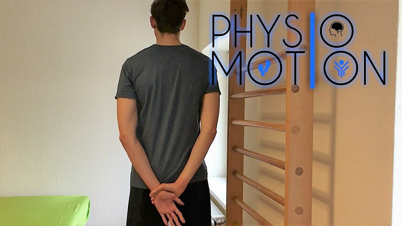 3 sinnvolle Dehnübungen bei Schulter-Nackenproblemen [Physio&Motion] - YouTube