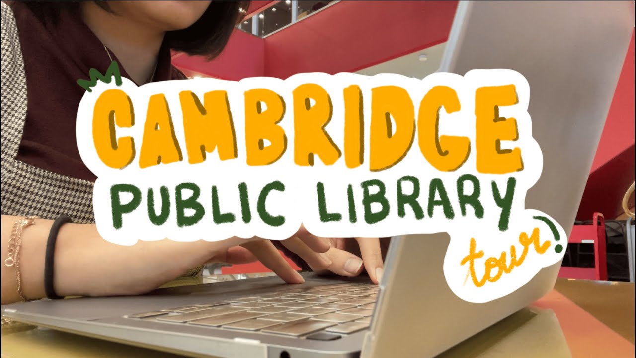 Cambridge Public Library Mini Vlog | Study with Me | Waitatiri - YouTube
