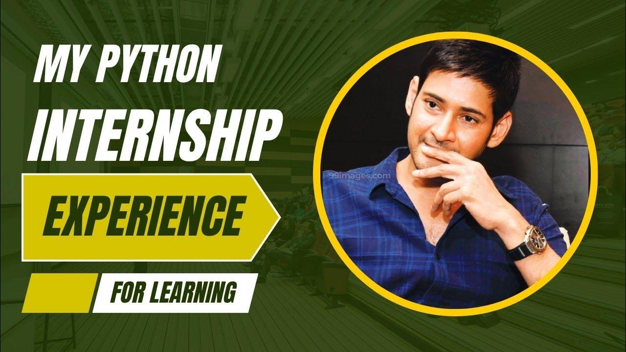 My 1-Month Python Internship at Alfidotech | Real Developer Experience - YouTube