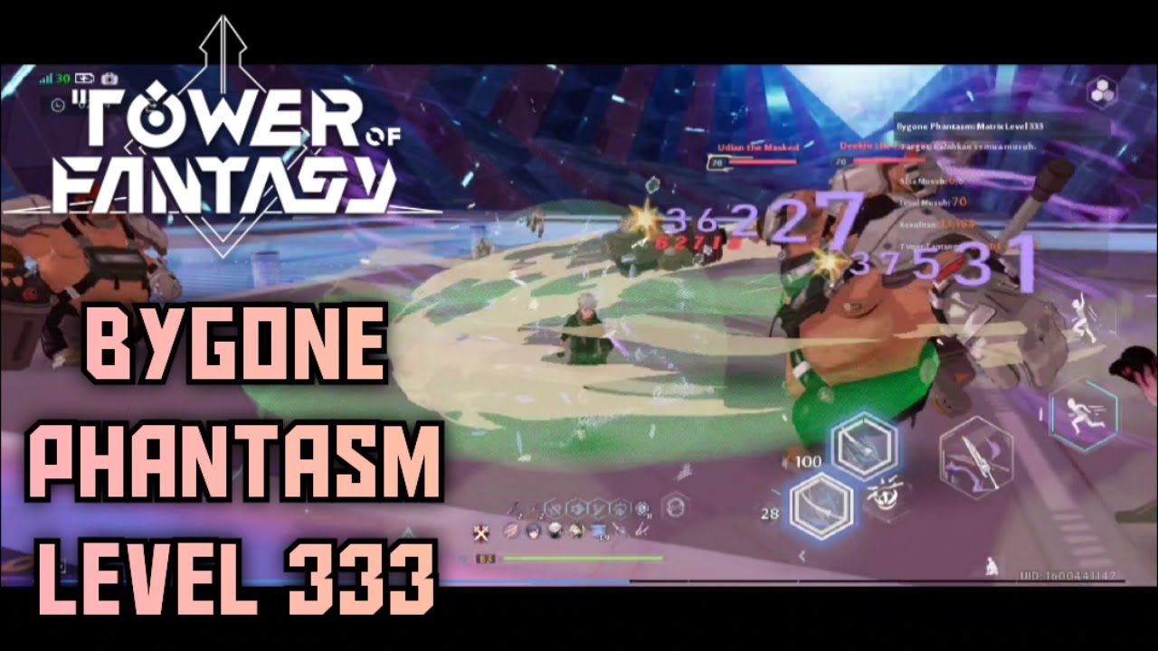 BYGONE PHANTASM LEVEL 333 - TOWER OF FANTASY - YouTube