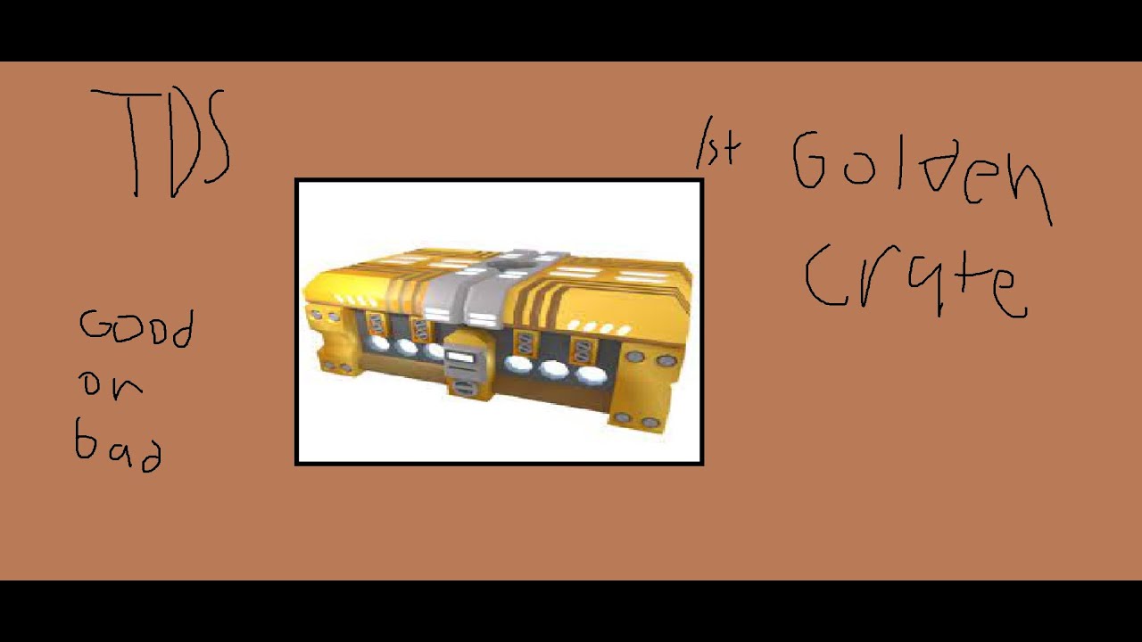 1st golden crate | TDS - YouTube
