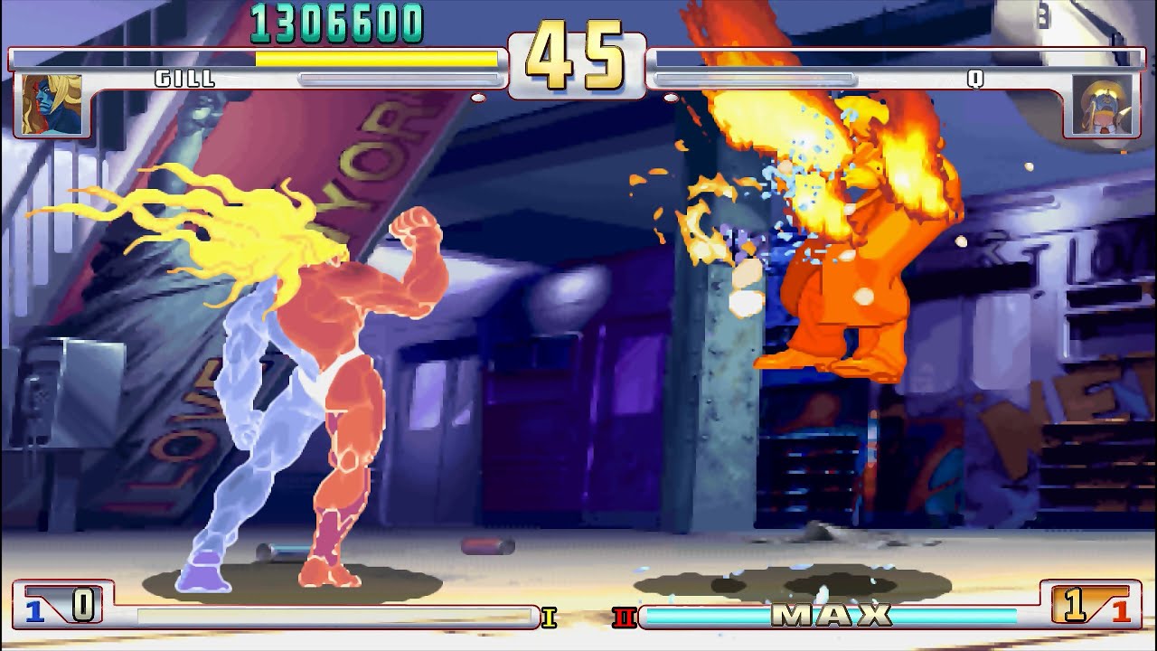 SF III: Third Strike - Gill Playthrough [Hardest Difficulty] - YouTube