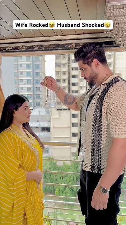 Wife rocked😂 Husband Shocked🤣😳 Hypnosis🥺 Sachin Mann Shorts🔥 #SachinMann #Comedy #Funny #Laugh ...