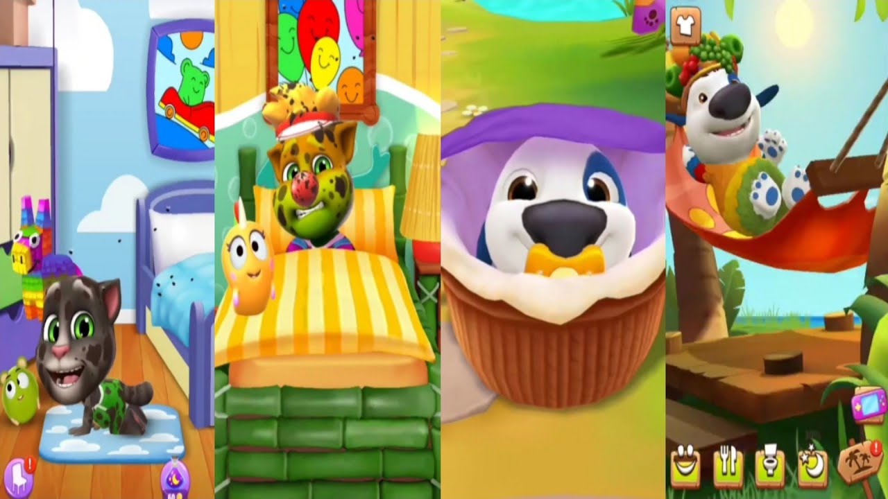 My Talking Tom 2 Vs My Talking Tom 2 Vs My Talking Hank Vs My Talking ...