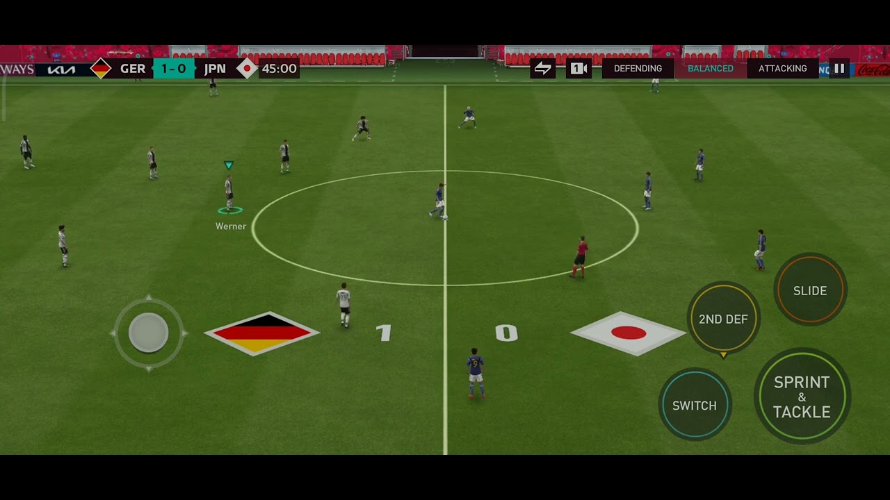 GERMANY X JAPAN FIFA 22 ANDROID GAMEPLAY - YouTube