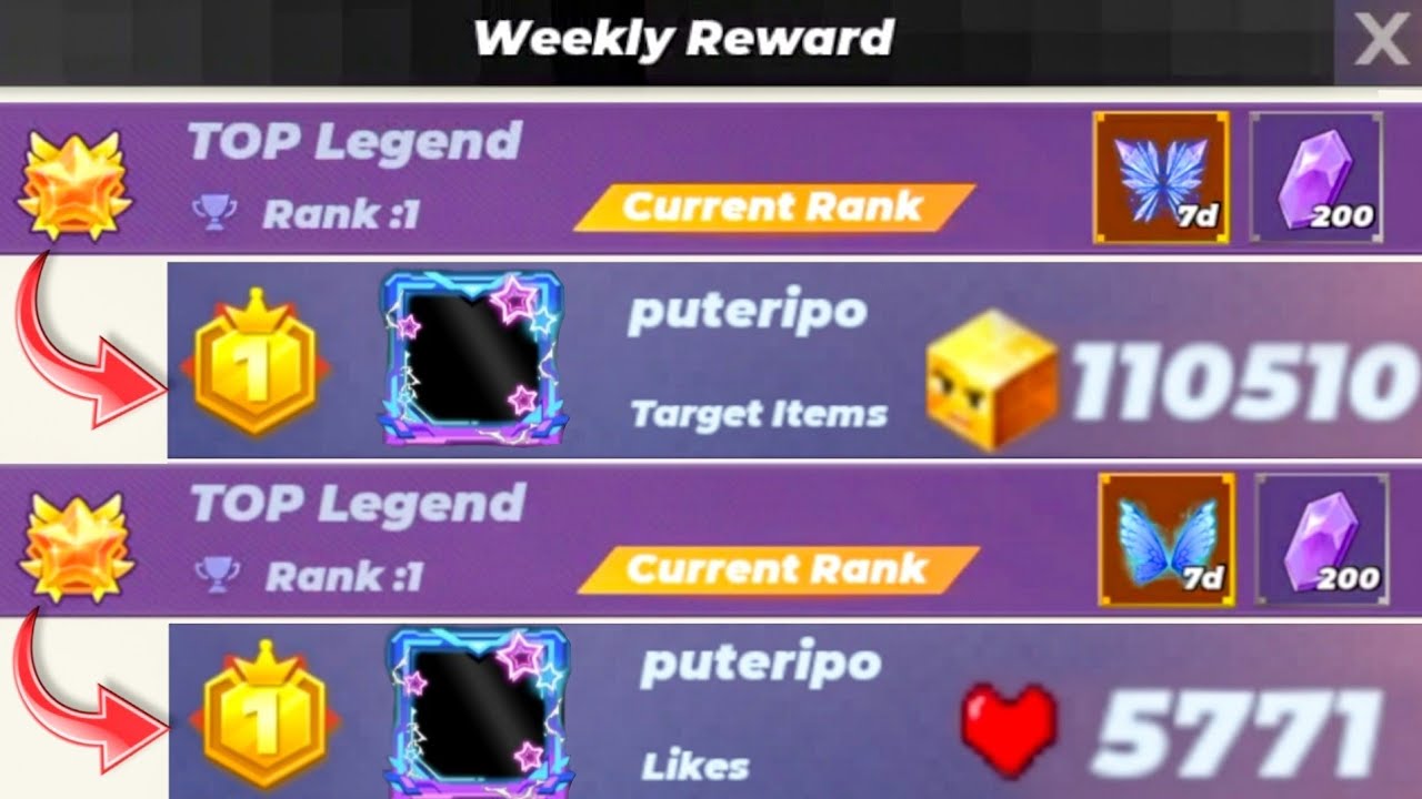 Reaching 100,000 Gcoins to Be *TOP LEGEND* Rank in Skyblock || Blockman ...