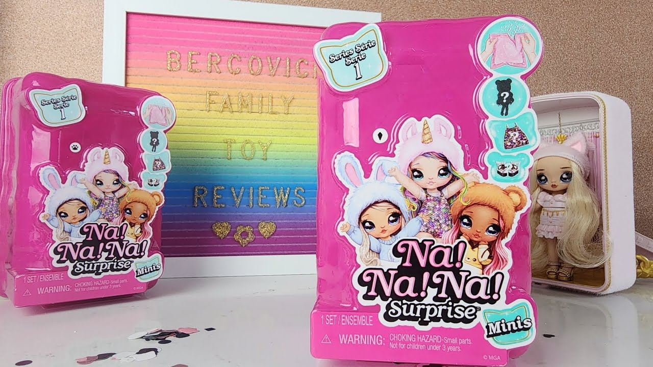 Unboxing Na! Na! Na! surprise minis I Unboxing toys l Mini Fashion ...