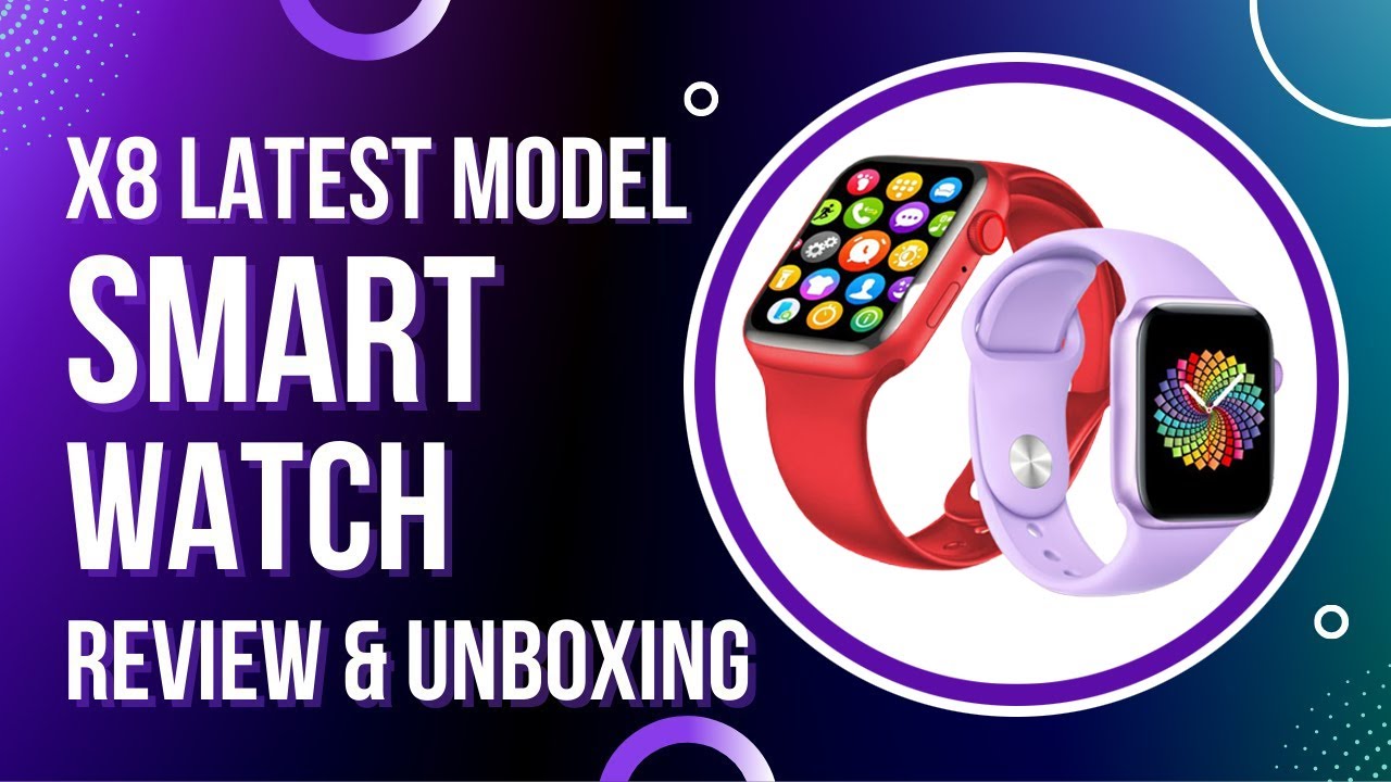 X8 Smart Watch - Unboxing and Review - YouTube