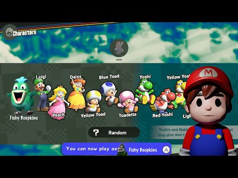 Fishy Boopkins in Super Mario Bros. Wonder? - YouTube