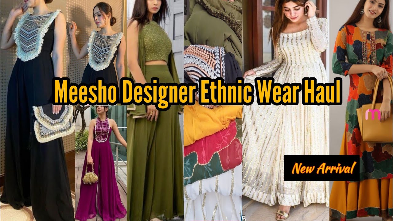 Meesho Haul ! Meesho celebrity style Parrywear Haul ! MEESHO SUIT SET ...