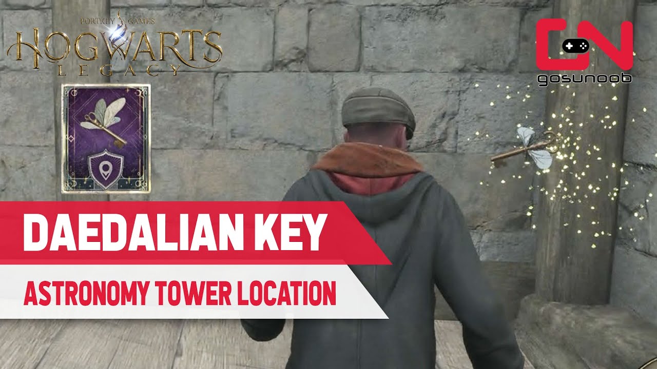 How to Find Daedalian Key & Cabinet in the Astronomy Tower Hogwarts ...