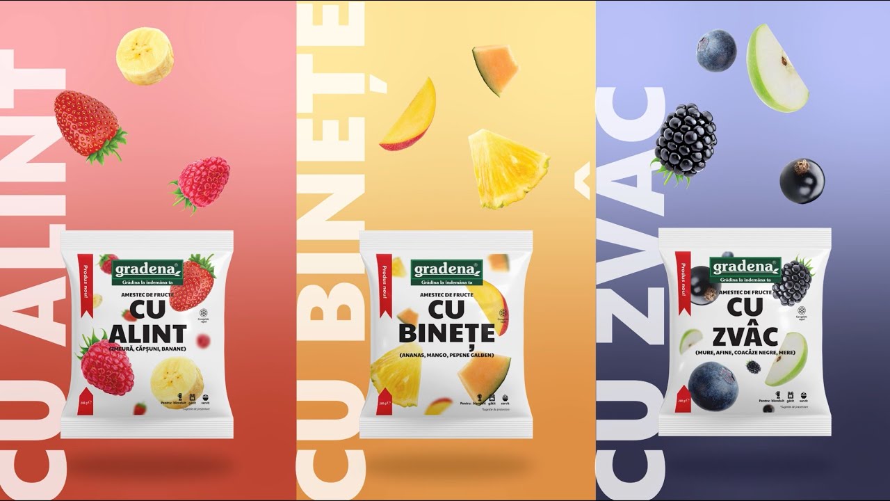 Gradena- Video prezentare Fructe Congelate - YouTube