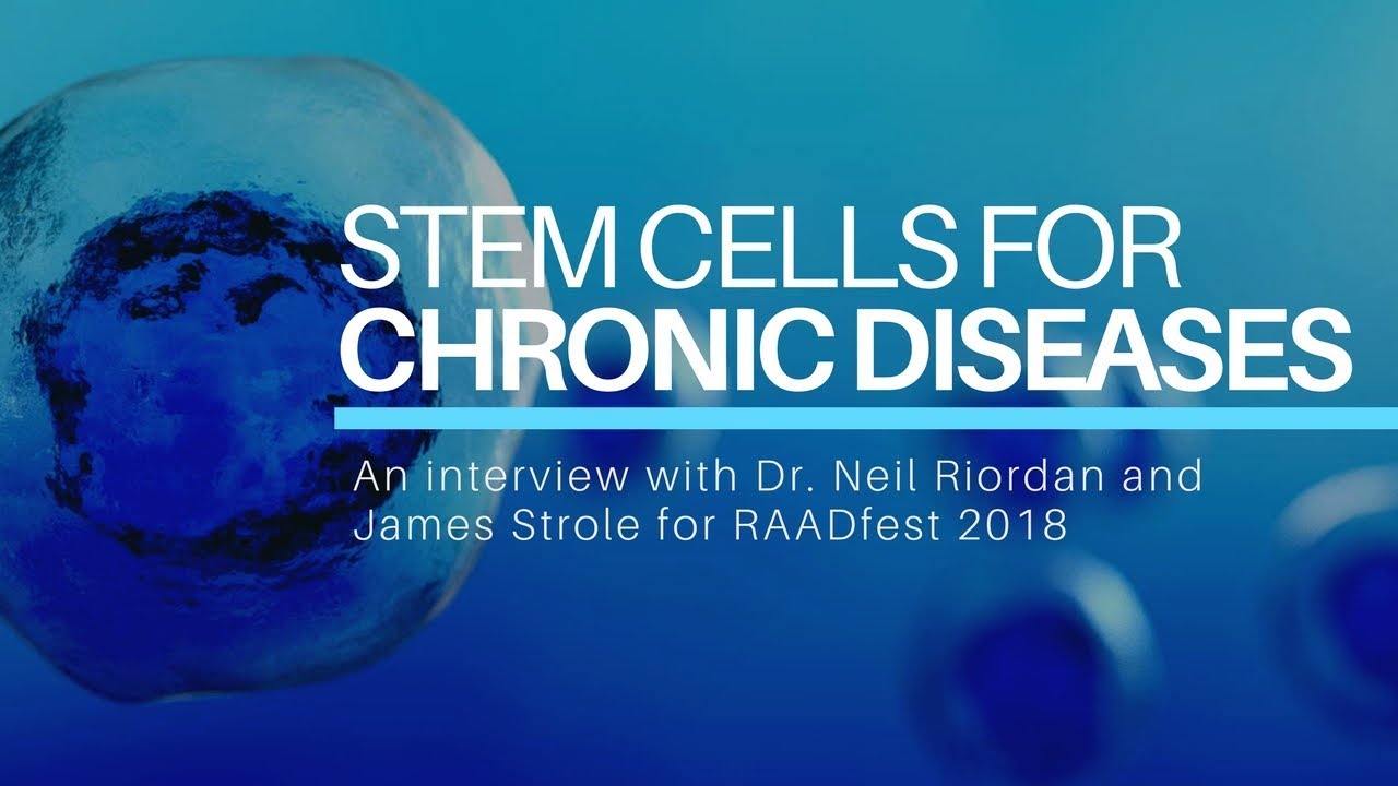 Stem cell frailty of aging protocol at RAADfest 2018 | James Strole and ...