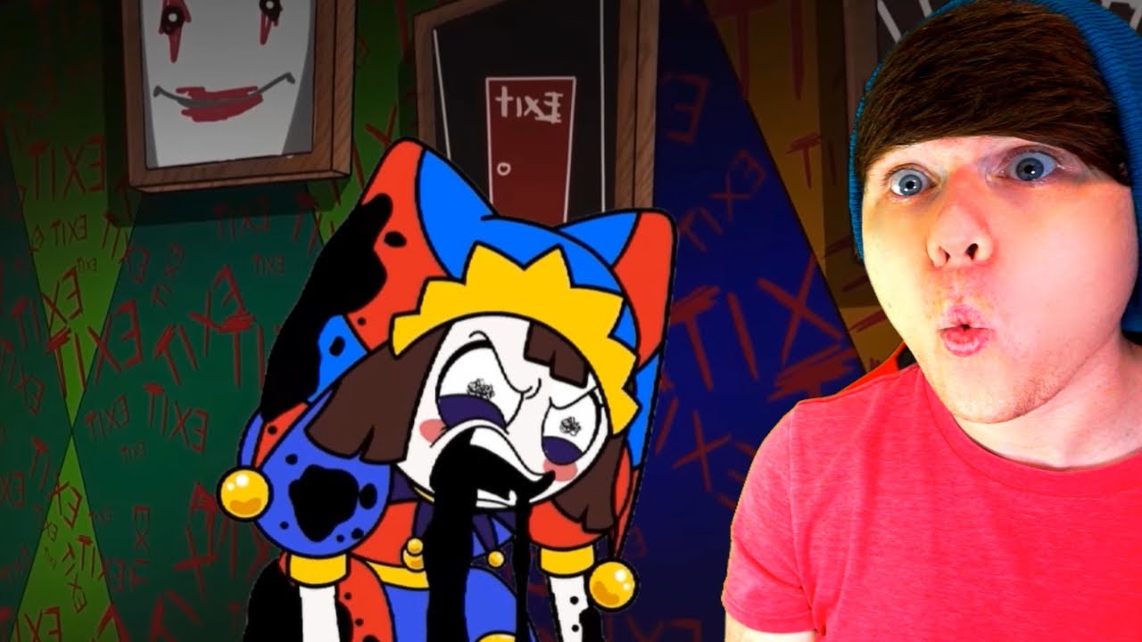 POMNI GET ABSTRACTED! The Amazing Digital Circus 2D Animation SM Toons ...