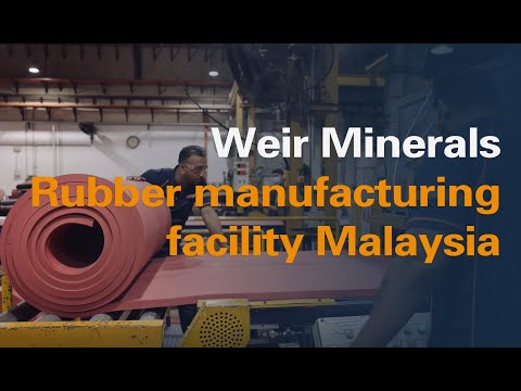 Weir Minerals rubber manufacturing facility - Malaysia