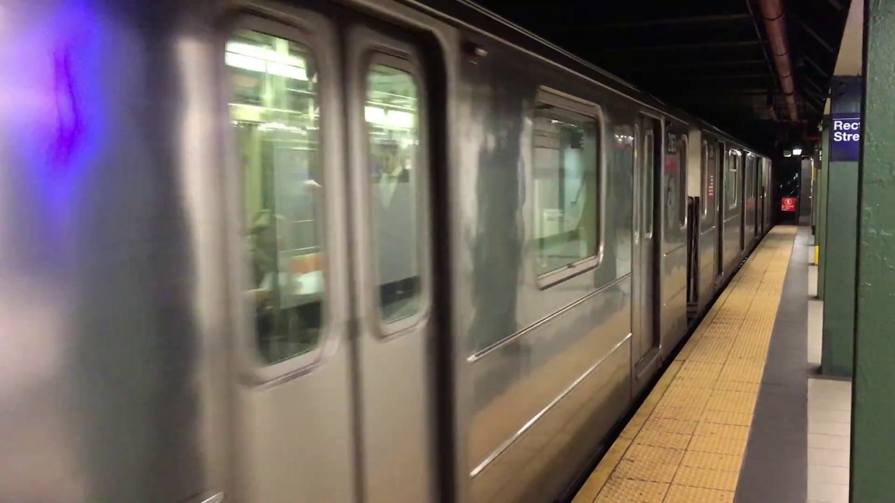 【アメリカ】 ニューヨーク地下鉄 1系統 レクター・ストリート駅 New York City Subway Rector Street ...