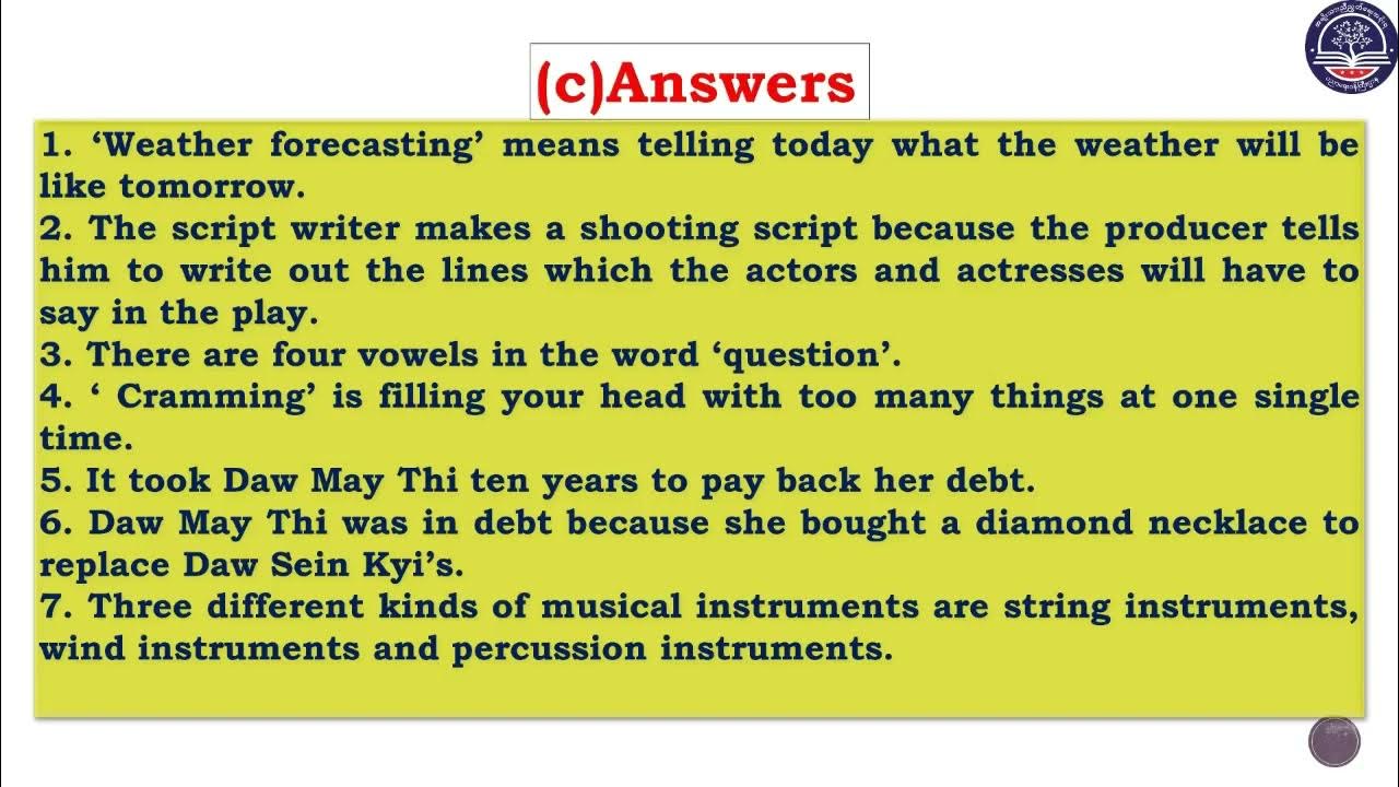 Grade 9 English Review Exercises 4 Page 71 G9EN Episode 28 grade-9-english-review-exercises-4-page-71-g9en-episode-28