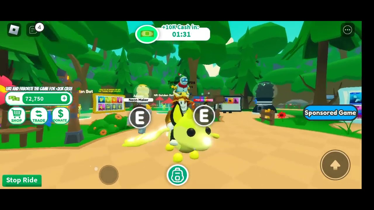 MAKING MEGA GOLDEN COW!!!(Adopt me Custom Pets) - YouTube
