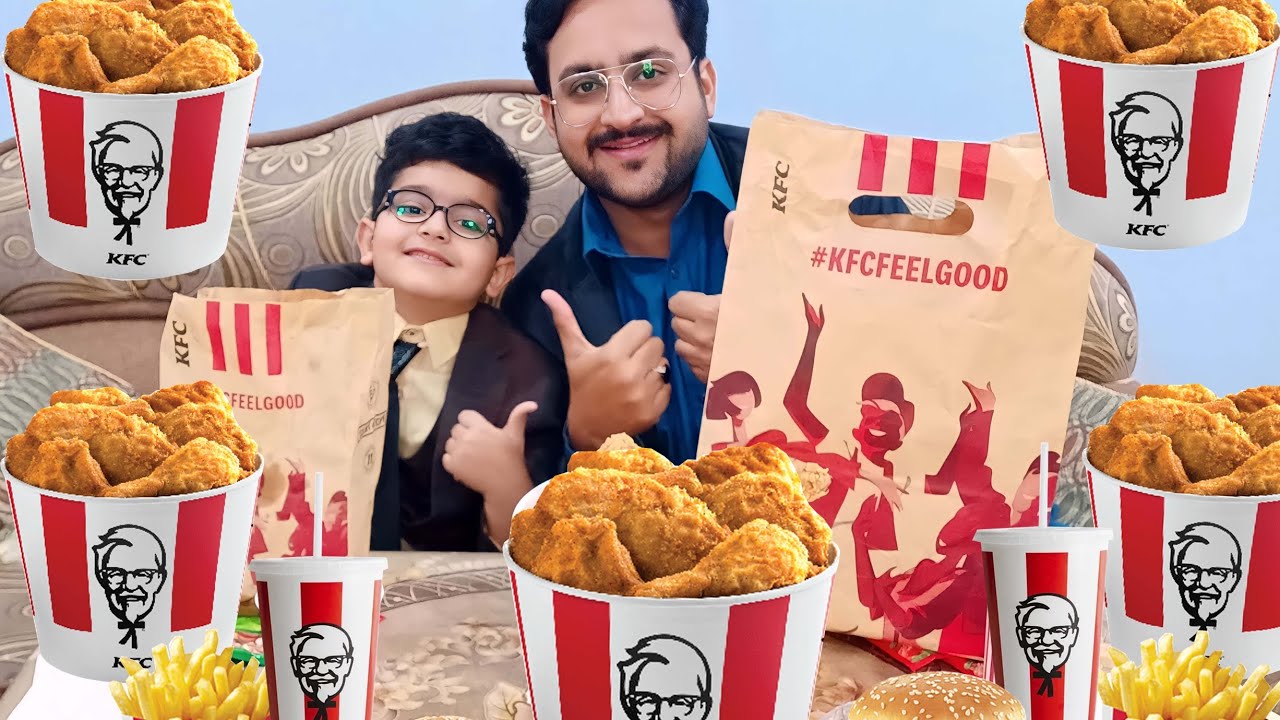 KFC Value bucket Krunch with Fries N Drink - YouTube