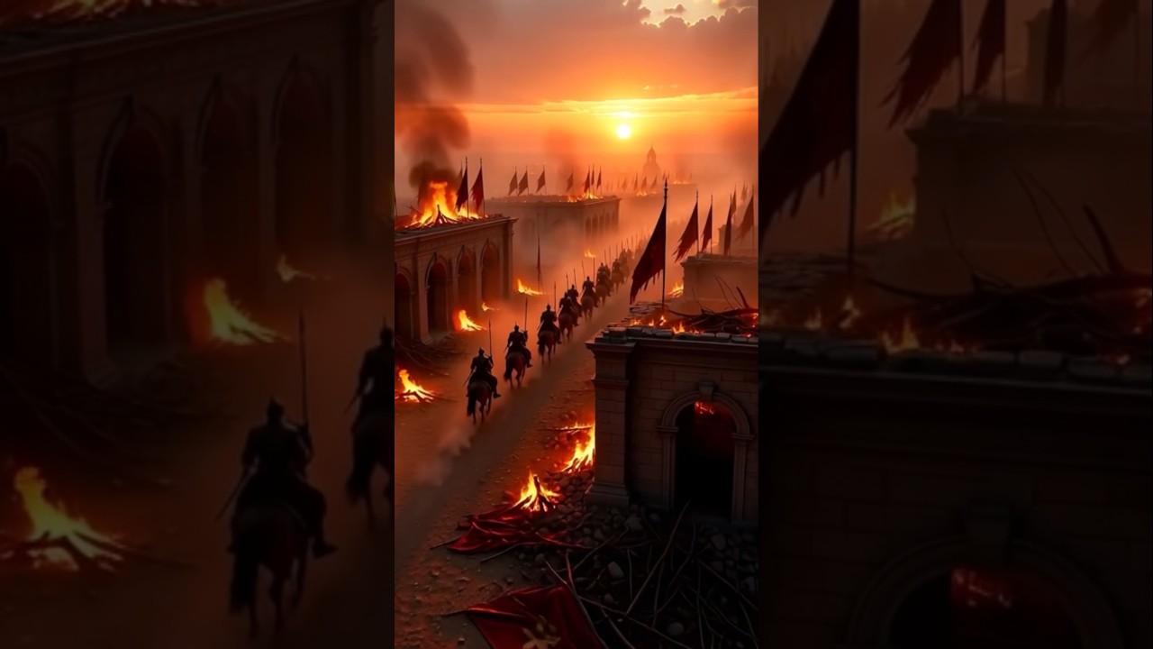 When Mongols Destroyed a Muslim Empire | Genghis Khan | History Short # ...