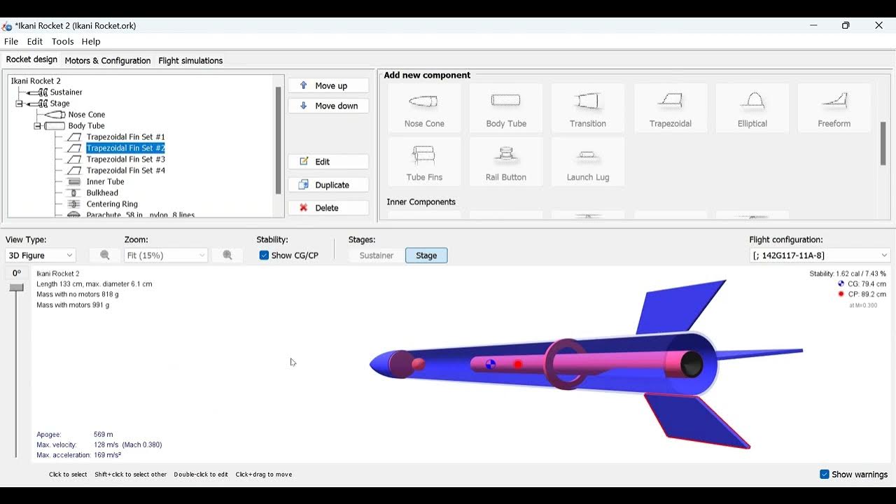 How to use OpenRocket to build your first model Rocket before building ...