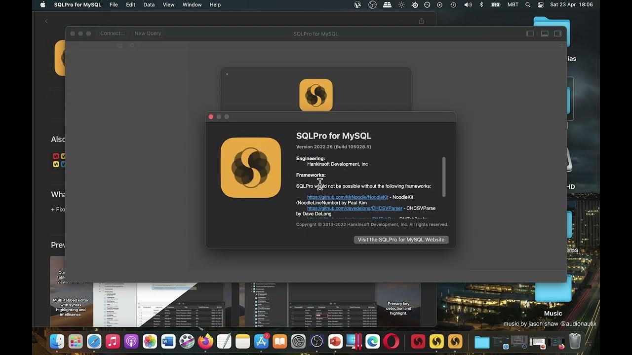 SQLPro for MySQL Developer Tools App [MAC] Basic Overview - Mac App Store - YouTube
