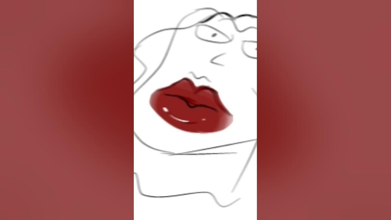 I Attempted To Draw Smegsy ️juicy ️ Lips Like Kooleen 🫦kooleen Digitalart Youtube