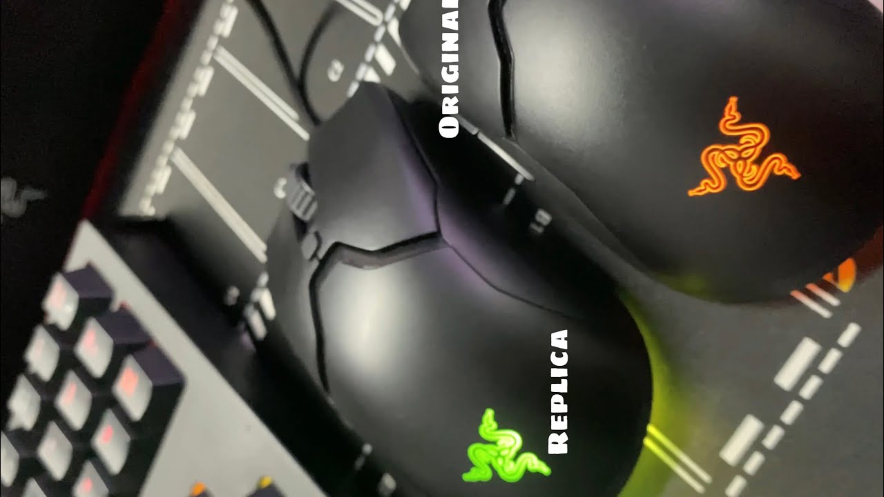 Razer Viper Mini Original Vs Replica - YouTube