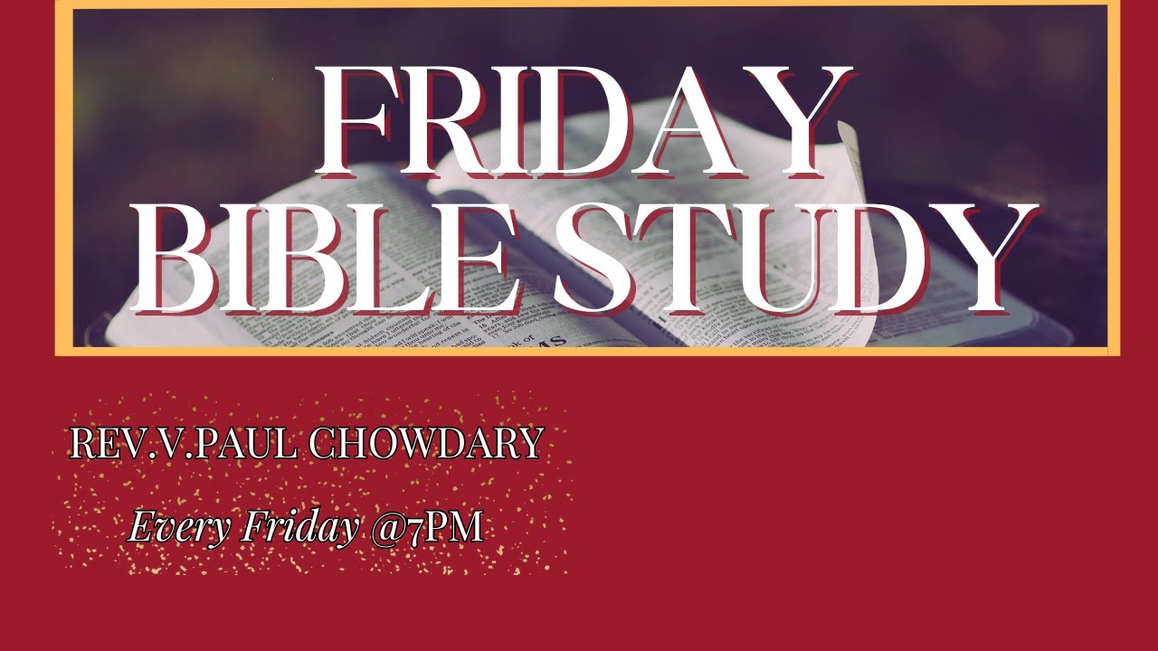 మొదటి పేతురు పత్రిక ధ్యానాలు..week 23 |Friday Bible Study | 22nd Nov ...