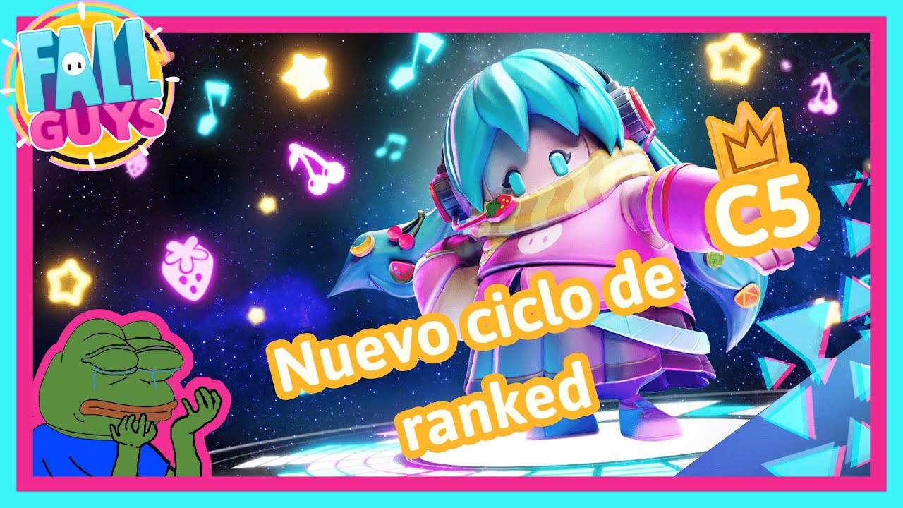 Fall Guys - Tratando de ganar las ranked ciclo C5 👑1900+ - YouTube