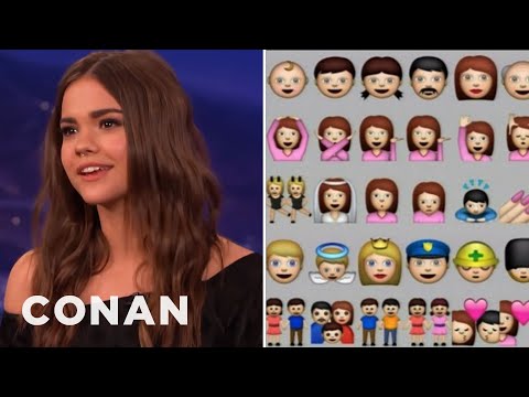 Maia Mitchell Demands Emoji Diversity | CONAN on TBS