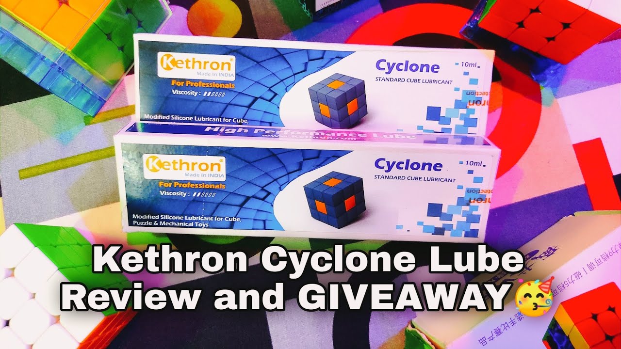 *GIVEAWAY AND REVIEW* of Kethron Cyclone Cube Lube 🤩🤩|| Cheapest ...