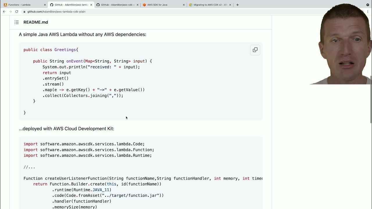Plain Java POJOs as AWS Lambdas #slideless - YouTube