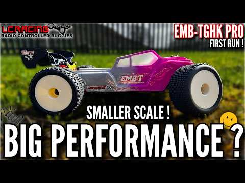 LC Racing EMB-T Pro Kit First Run | Is This the BEST Small Scale Truggy?