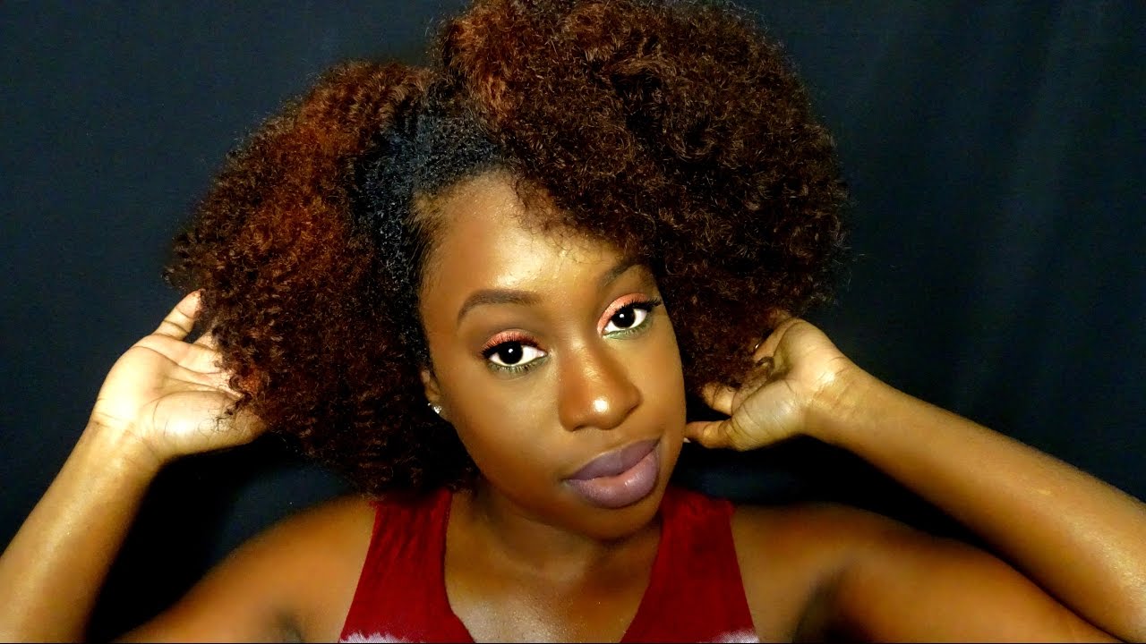 Super Easy Natural Hair Braidout Youtube