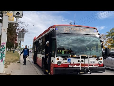 TTC Toronto #8900 On Route 165 Weston Road 9/28/2023 - YouTube