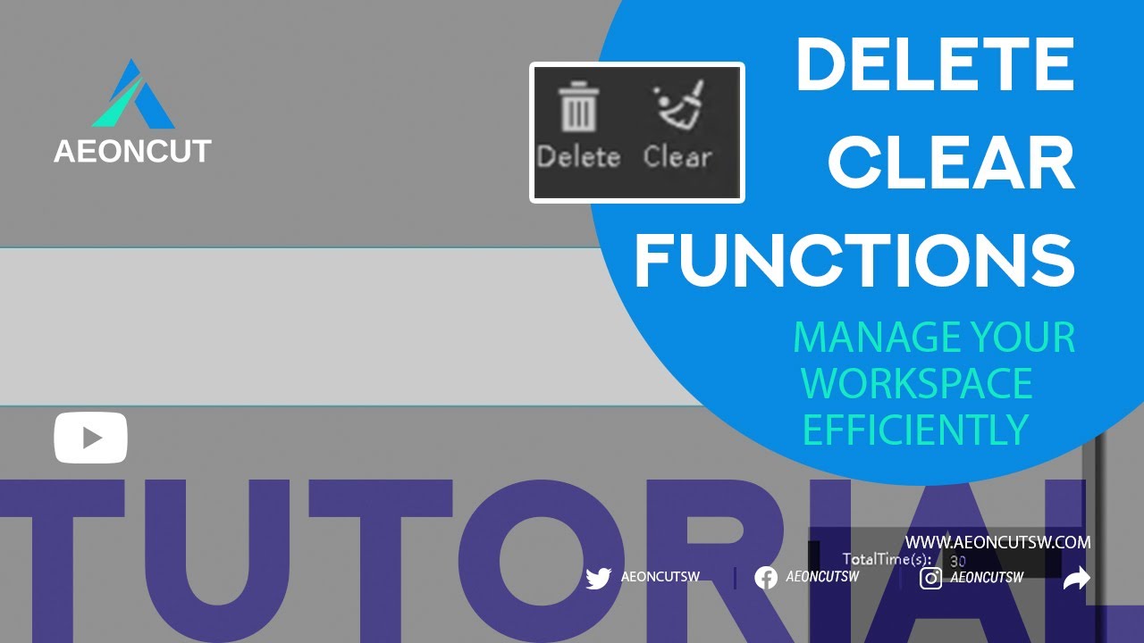 9-How to Use the Delete & Clear Functions in AEONCUT – Manage Your ...
