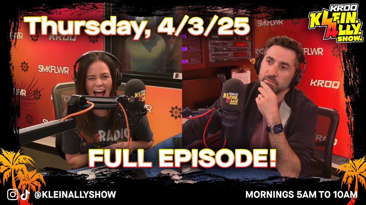 Klein. Ally. Show. on KROQ | Thursday, April 3, 2025 - YouTube