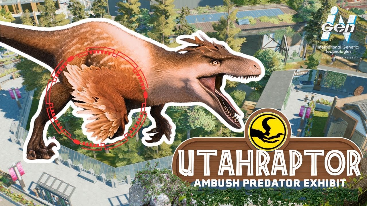Utahraptor In-Depth Guide | Jurassic Park Origins & Ambush Predator ...