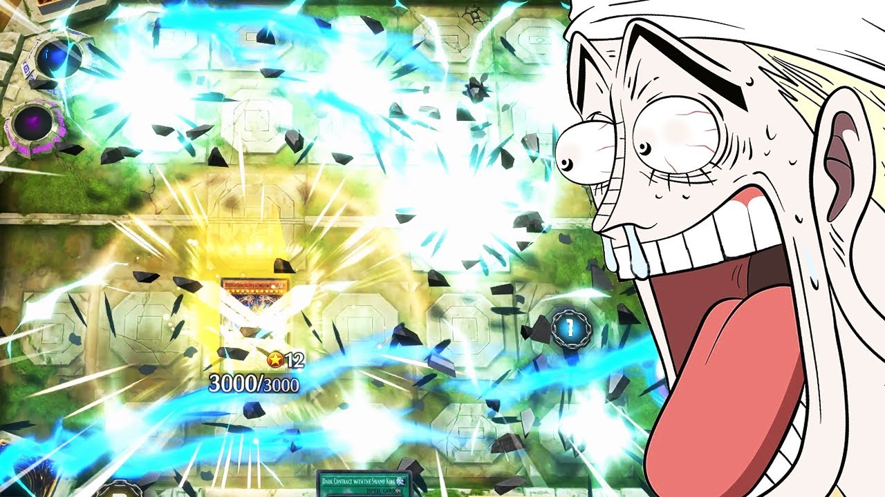 WHEN YOU NUKE A ENTIRE FIELD WITH ONE UKNOWN MONSTER IN YUGIOH MASTER ...