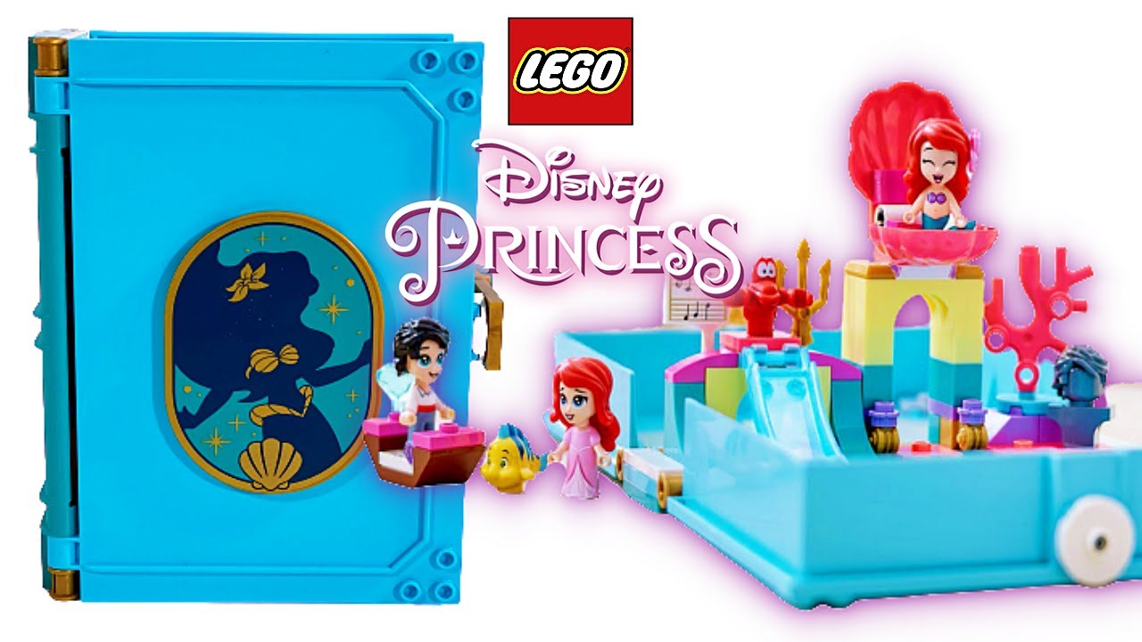 LEGO Ariel's Storybook Adventures | DISNEY | #43176 - YouTube